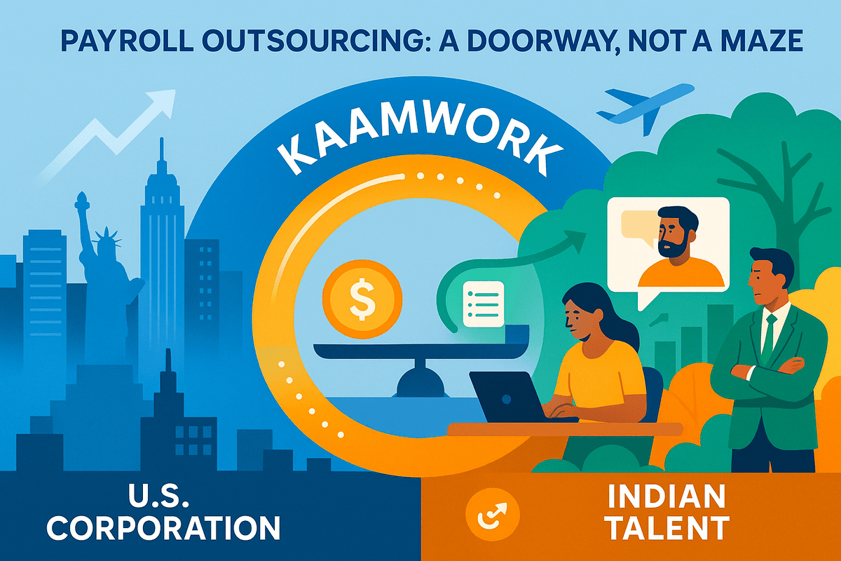 Why Kaamwork Is the Smarter Choice Over Payroll Outsourcing in India